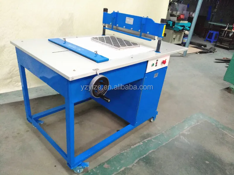 Manual Fabric Sample Cloth Strip Cutting Machine Round Fabric Leather ...