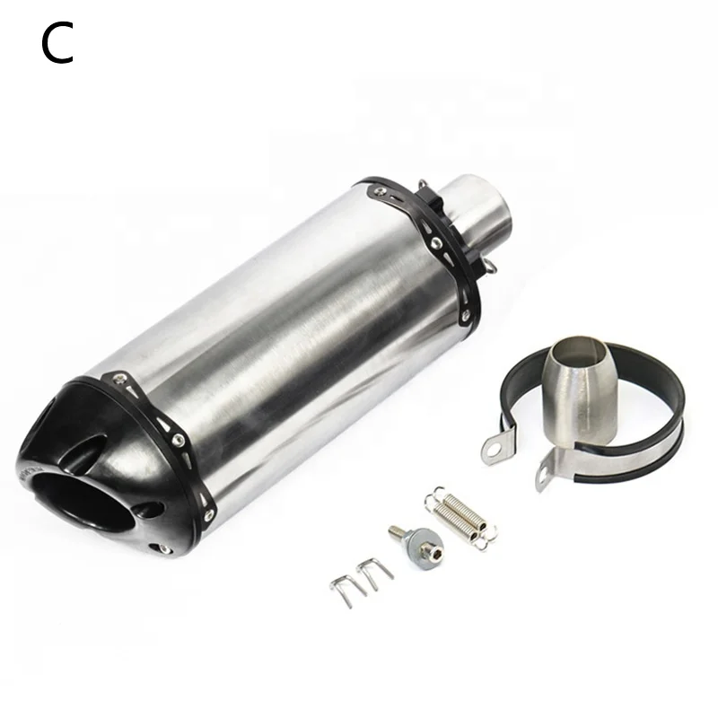 51mm CNC Aluminium Alloy USA Two Brothers Motorcycle Exhaust Pipes for ...