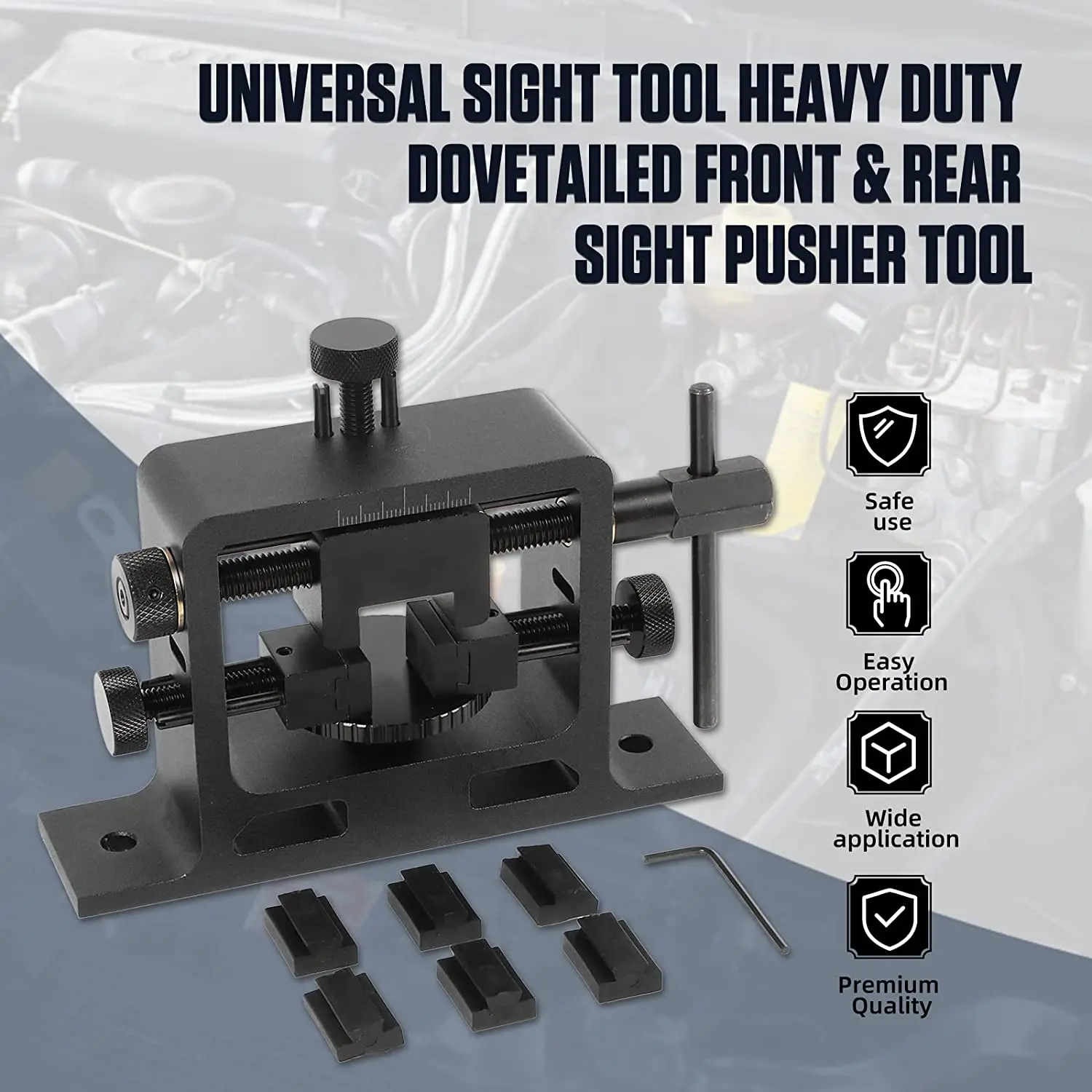 Universal Rear Sight Tool Sight Push Tool Heavy-duty Construction ...