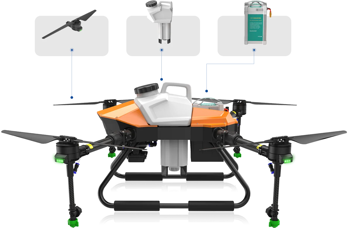 WX-G16 Agricultural UAV Spray Drone Agriculture 16L| Alibaba.com