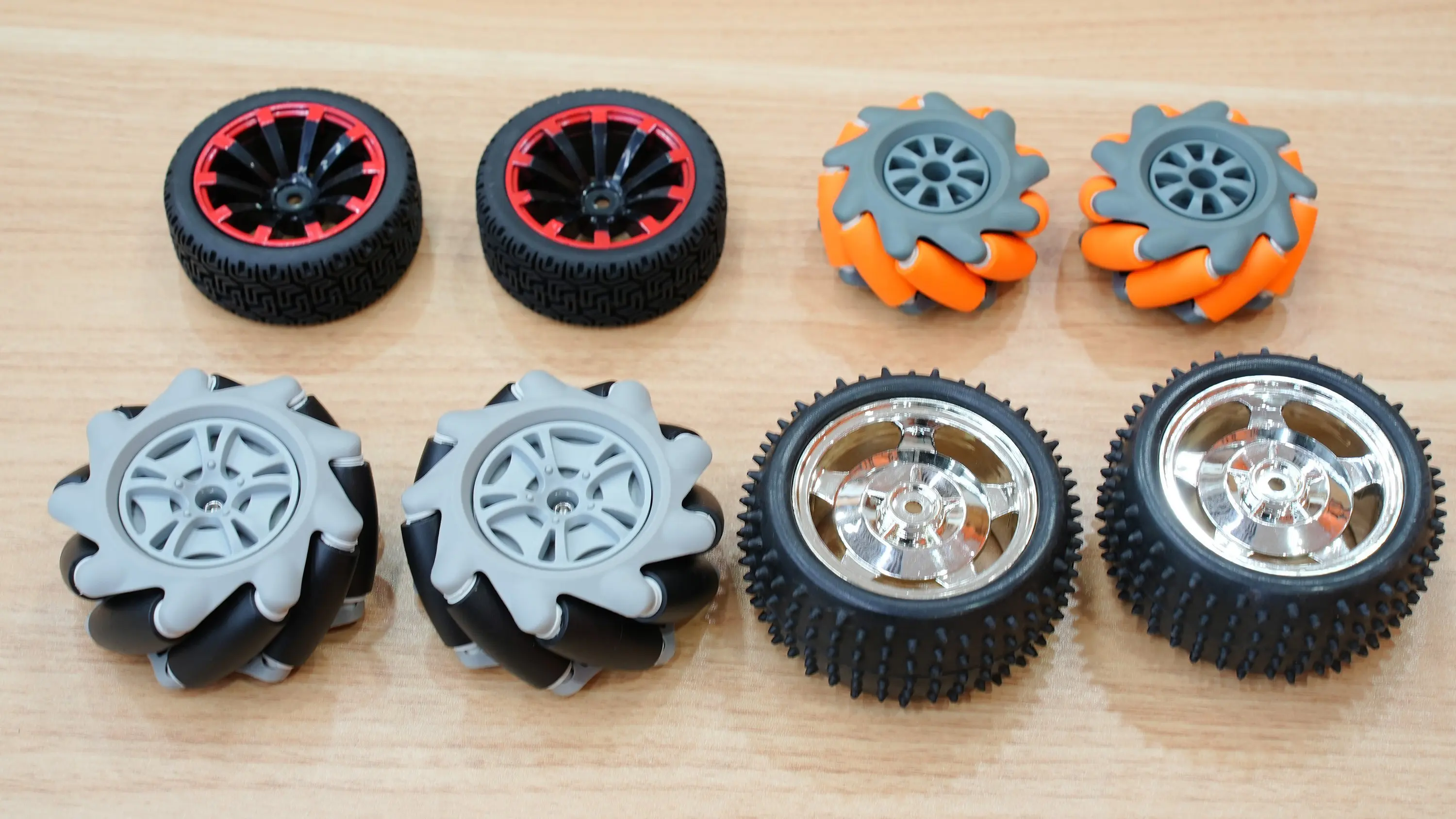 Mcnamm Omnidirectional Wheel - All Terrain Robot Toy Car Tire