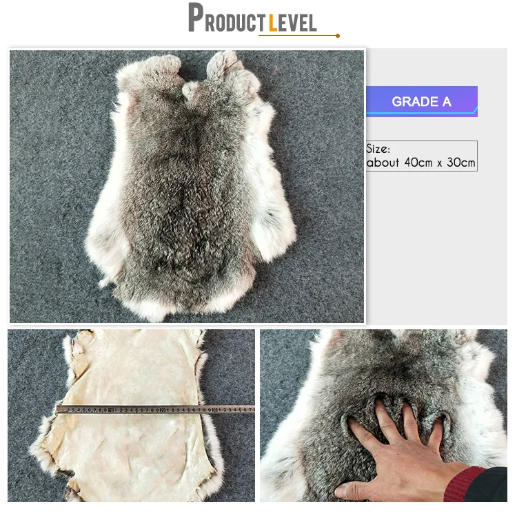 Rabbit Skin 100% Genuine Rabbit Fur Rabbit Pelt For Sale - Buy Rabbit ...