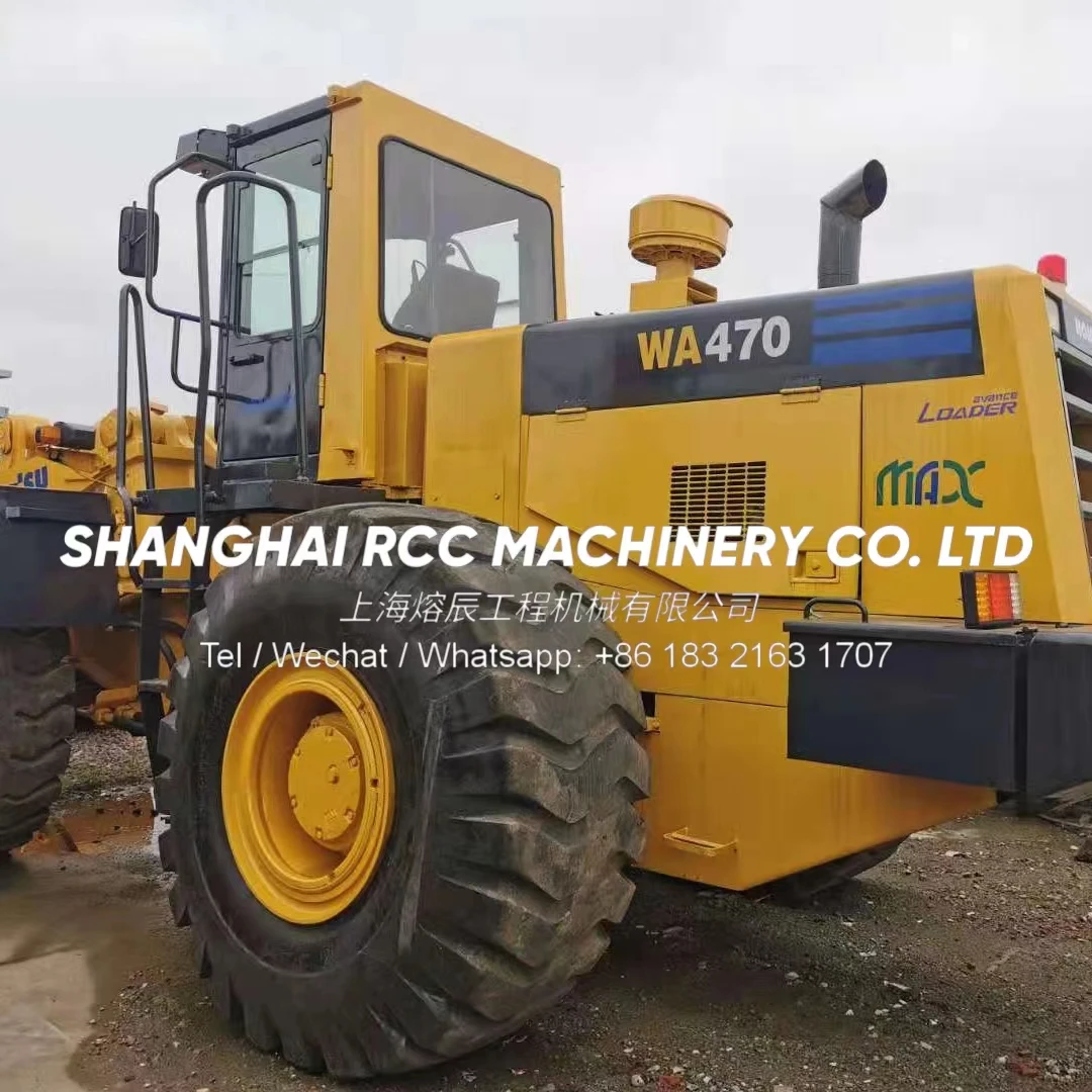 Komatsu WA470-3 Wheel Loader - High Efficiency & Durability