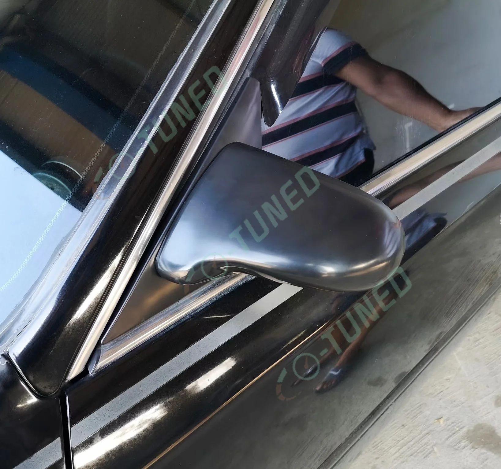 JDM Spoon Style Racing Car Side Mirror Rear Veiw Mirror With Blue Lens ...