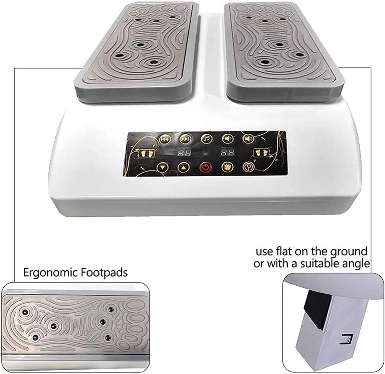 Seated Walking Machine Leg Exerciser Foot Massager Machine Elderly Feet ...