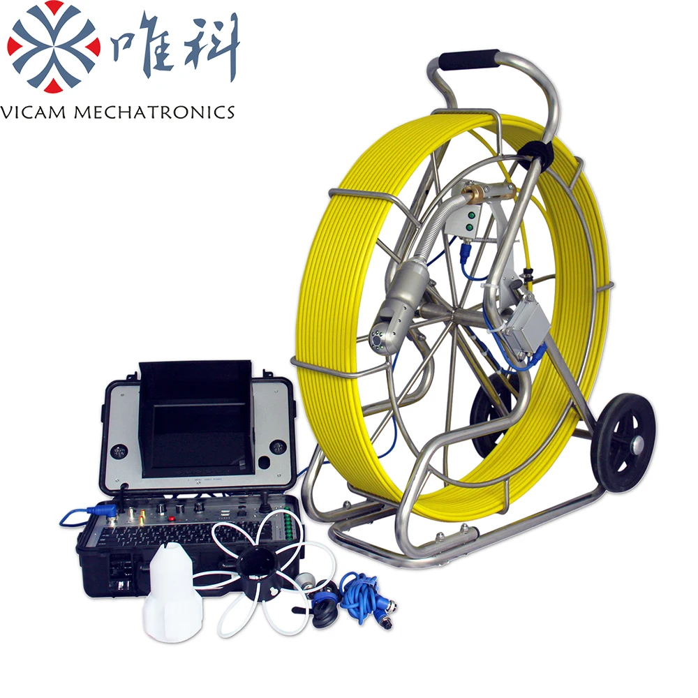 Battery Powered HD DVR CCTV Camera Robot for Pipe Inspection - OEM