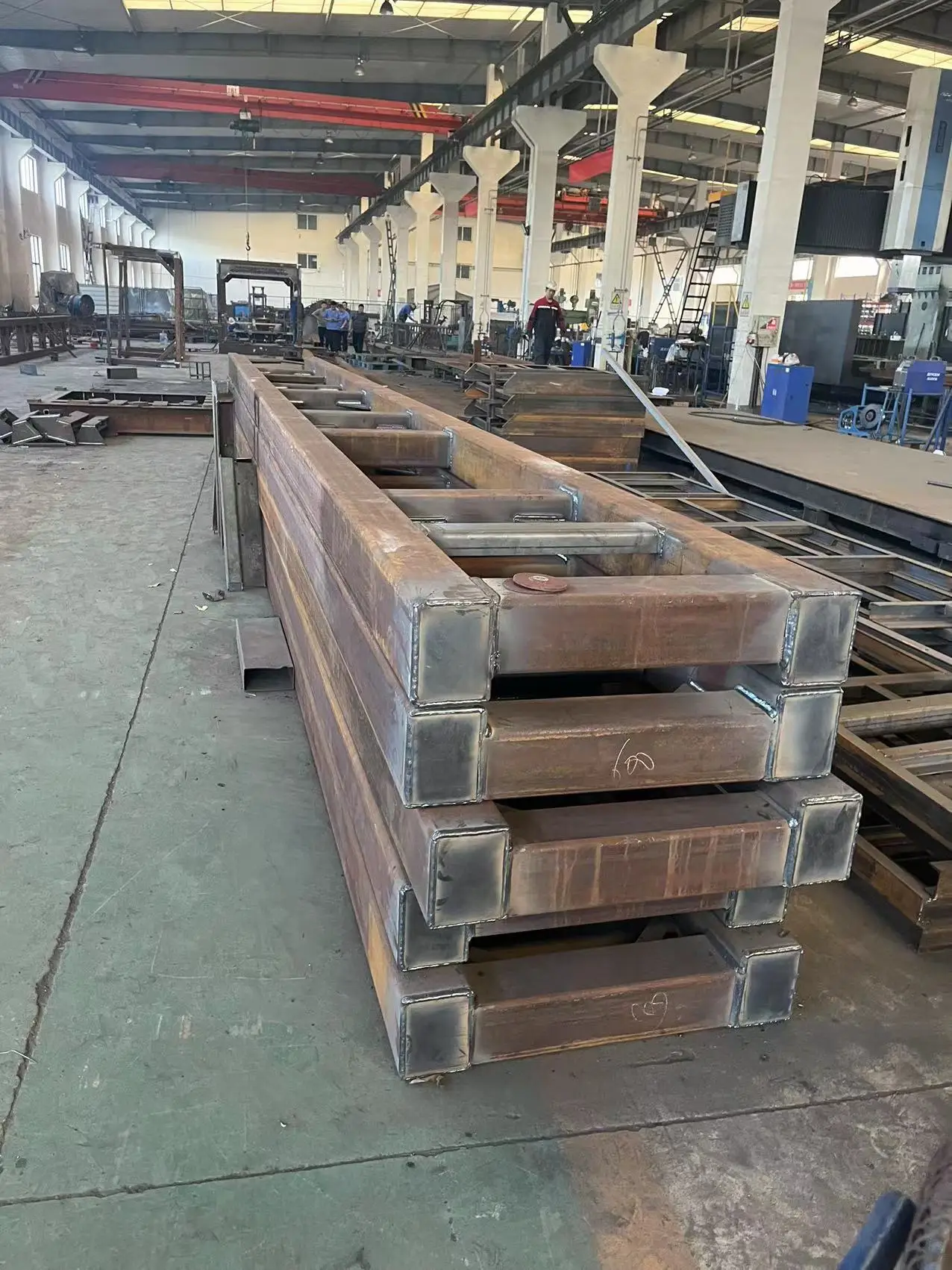 Large Steel Structure Carbon Steel Metal Processing Bridge Church Steel ...