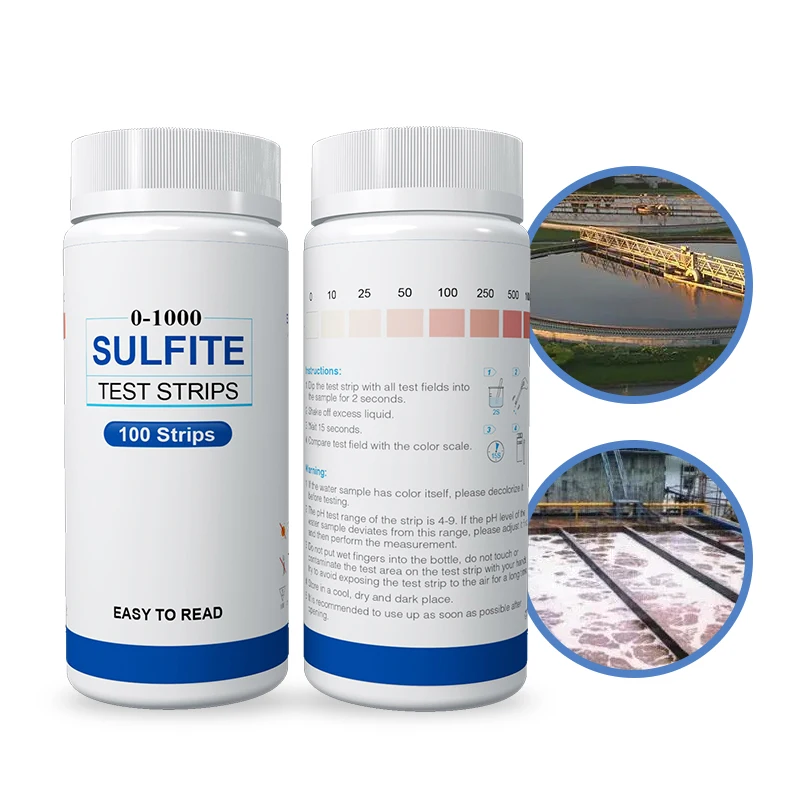 Industrial Water Sulfite Test Strips Home Sulfite Testing Kits Or Heavy ...