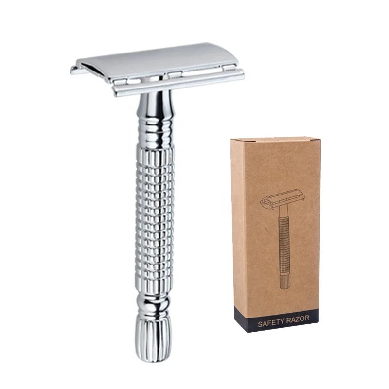 Shaving Double Edge Razor - Safety Razor with Stainless Steel Blade