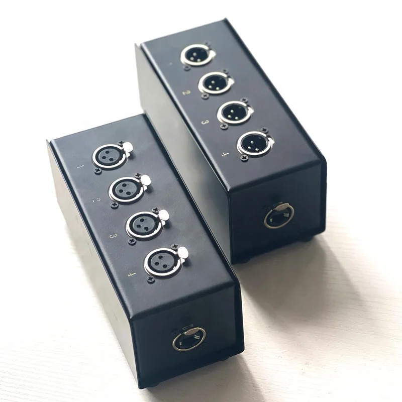 4 Channel 3 Pin Multi Network XLR Cable Breakout for Stage Sound ...