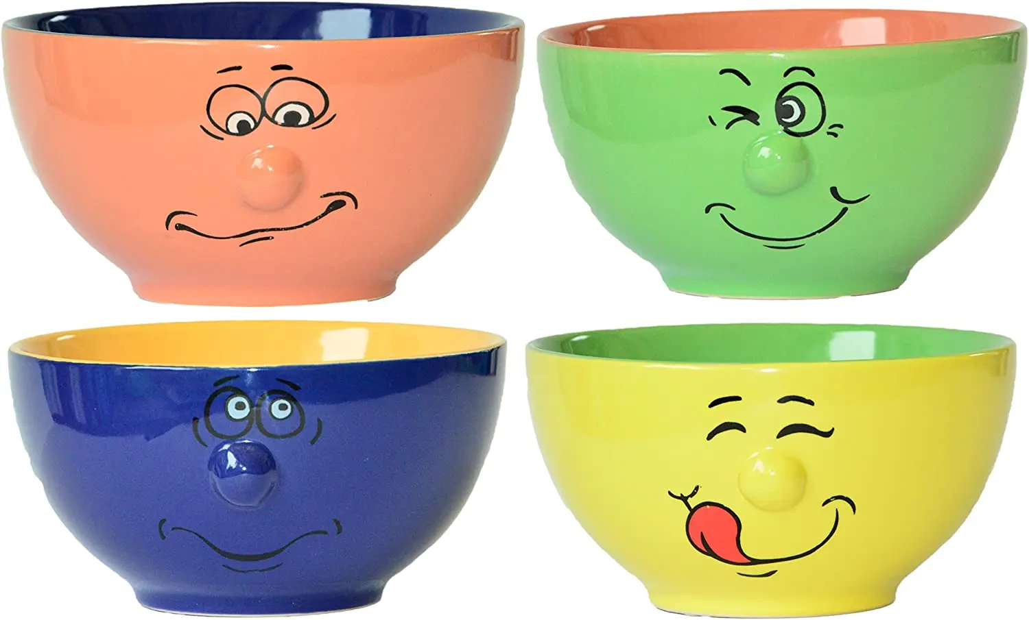 Wholesale Funny Face Big Nose Design Dinnerware - Ceramic