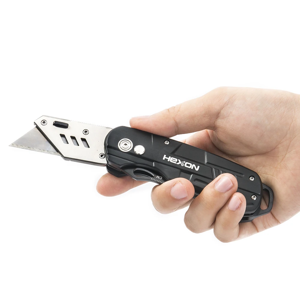 Multi Function Knife Belt Clip Saw Hex Wrench Ruler Bottle Opener ...