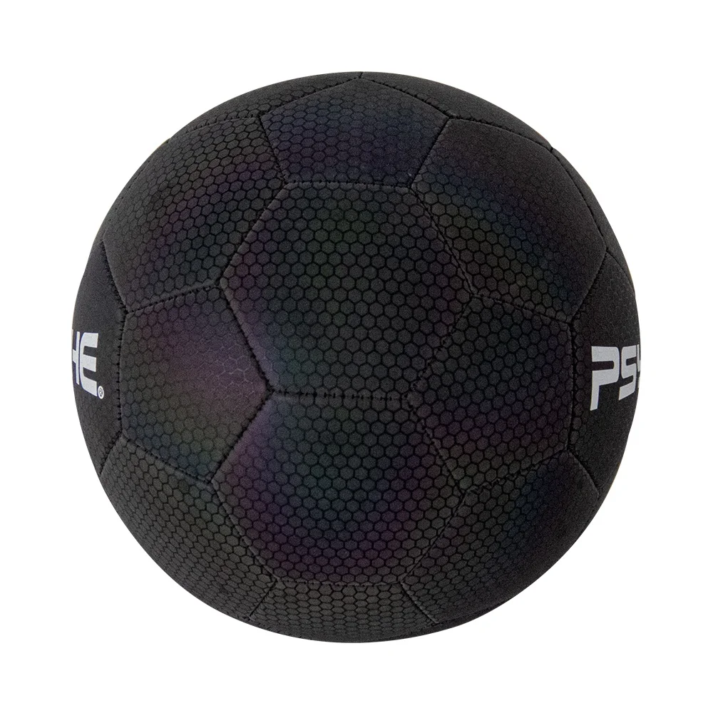 High Quality PSYCHE Reflective Soccer Ball Size 5 PU Material