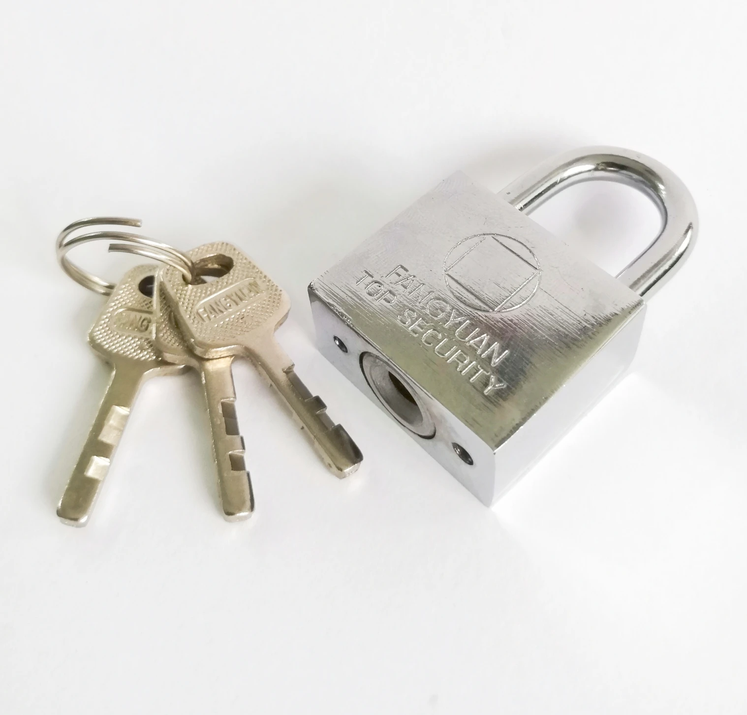Chrome Plated Iron Padlock - Secure Your Doors Efficiently
