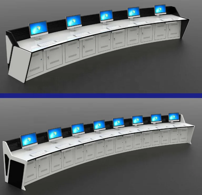 Laboratory Console Table Control Center Desk Platform Dispatching Room ...