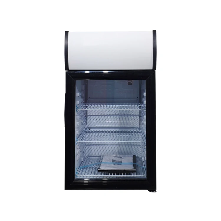 Meisda Sc40b 40l Black Standard Countertop Beverage Display ...