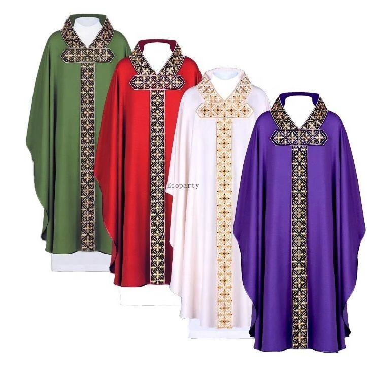 Unisex Priest Clergy Celebrant Chasuble Catholic Church Father Mass ...