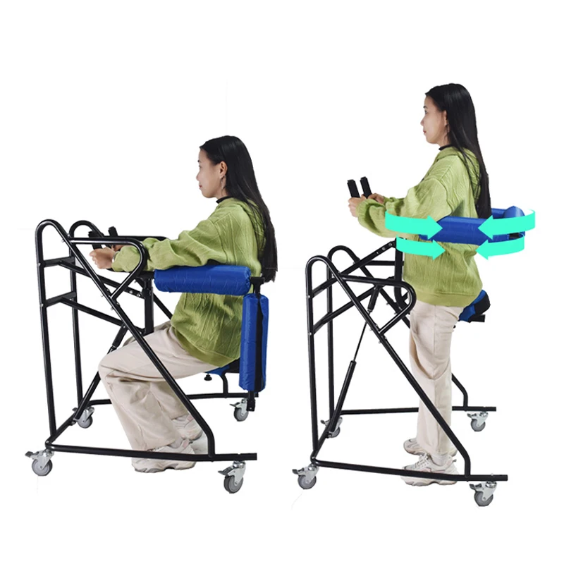 Hemiplegia Walker Stand Frame - Adjustable Rehabilitation Device