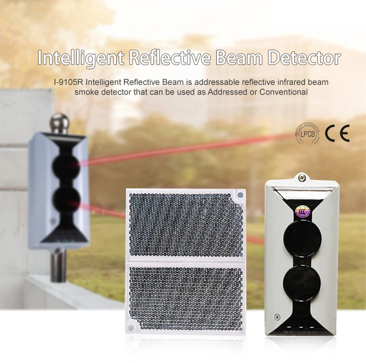 Intelligent Addressable Reflective Beam Detector Smoke Detector Fire ...
