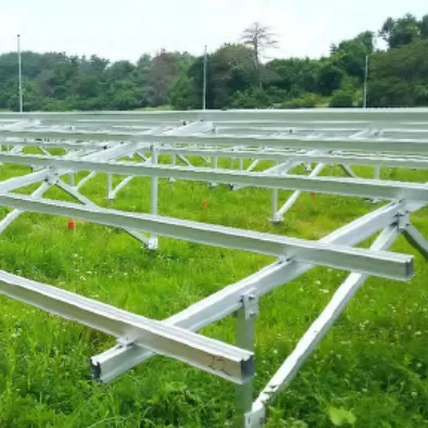 OEM Aluminum Ground Solar Mounting Structure Good Quality Al6005-T5 ...