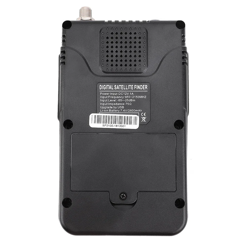 Satlink Sp-2100 Hd Dvb-s / S2 And Mpeg-2/4 Digital Satellite Signal Finder Meter With 3.5 Inches ...