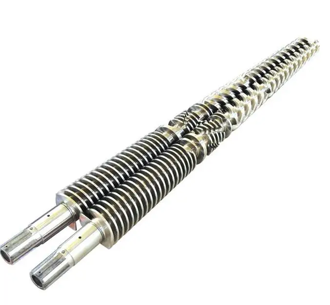 Conical Twin Screw And Barrel 65/132 Conical Twin Screw Barrel For Pvc ...