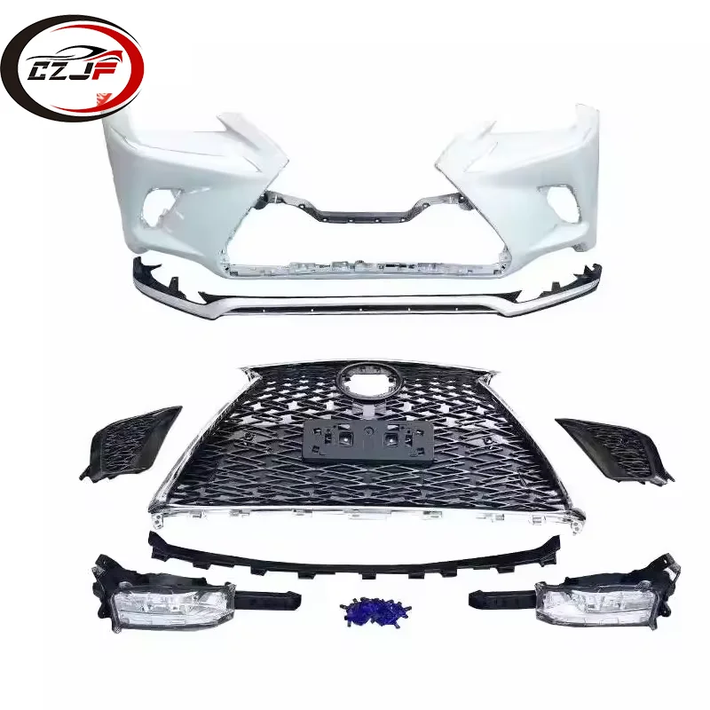 CZJF Material Front Bumper Body Kit for Lexus NX200 2015 2016 2017 ...