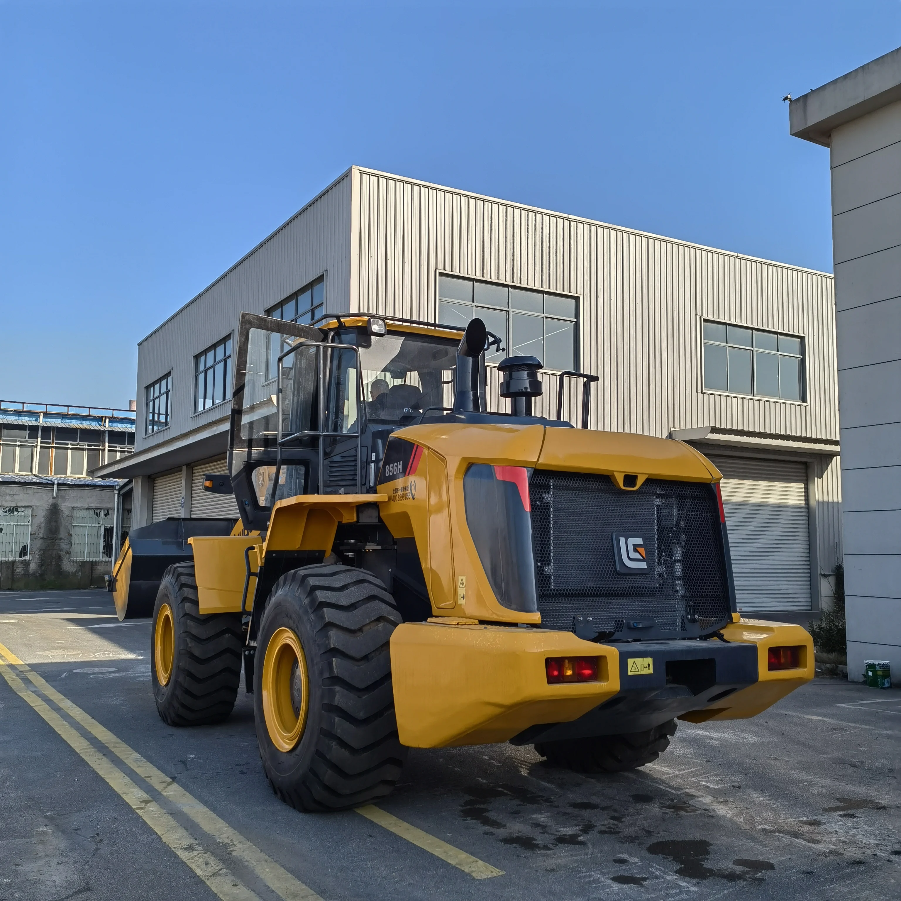 Used Wheel Loader Liugong Clg856 Liugong856 With Low Working Hours ...