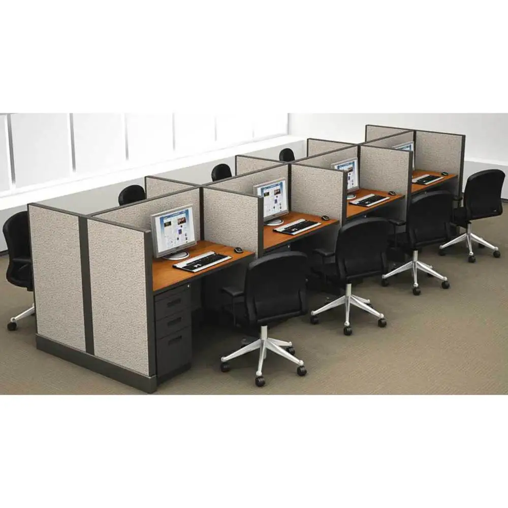 8 persona estación de trabajo Oficina cubículo CENTRO DE cubículo (SZ ...