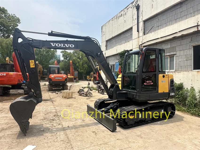 Volvo EC60 Original Made in Korea Used Excavator 6ton Mini Digger Exca ...