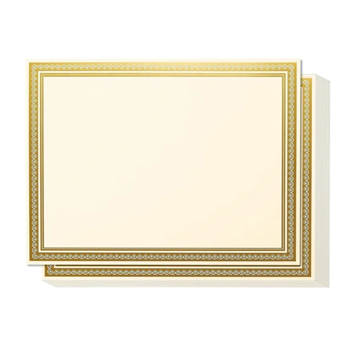 Custom Certificate Of Recognition Award Paper For Graduation Diploma ...