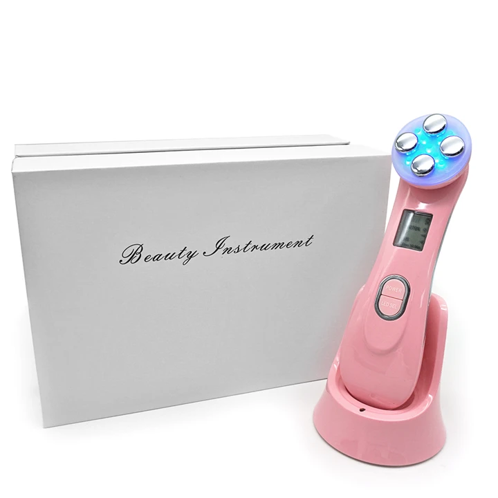5 In 1 Multifunction Beauty Instrument Rf Ems Colorful Led Light ...