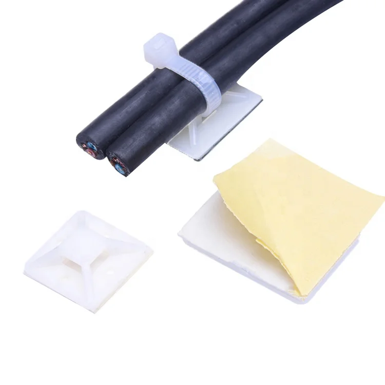3M Self-adhesive Cable Tie Fixing Seat Cable Tie Holder Positioning ...