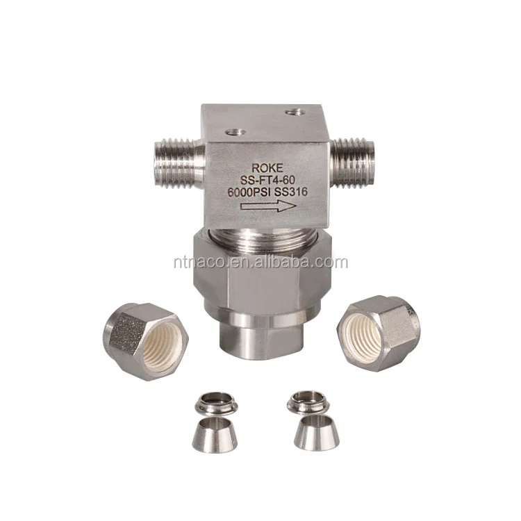 Stainless Steel Ss316 Swagelok Gas Filter Precision Instrument Double ...