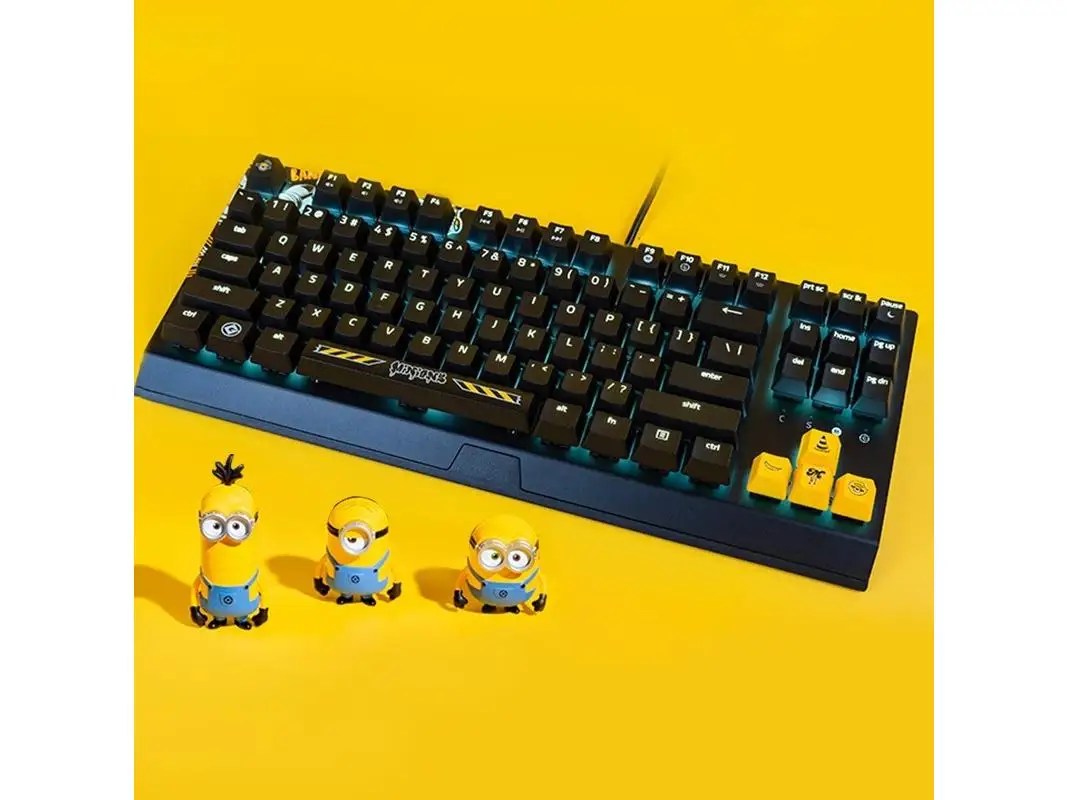 Factory Ra-zer Black Widow Spider X Wire 87 Keys Gaming Keyboard ...