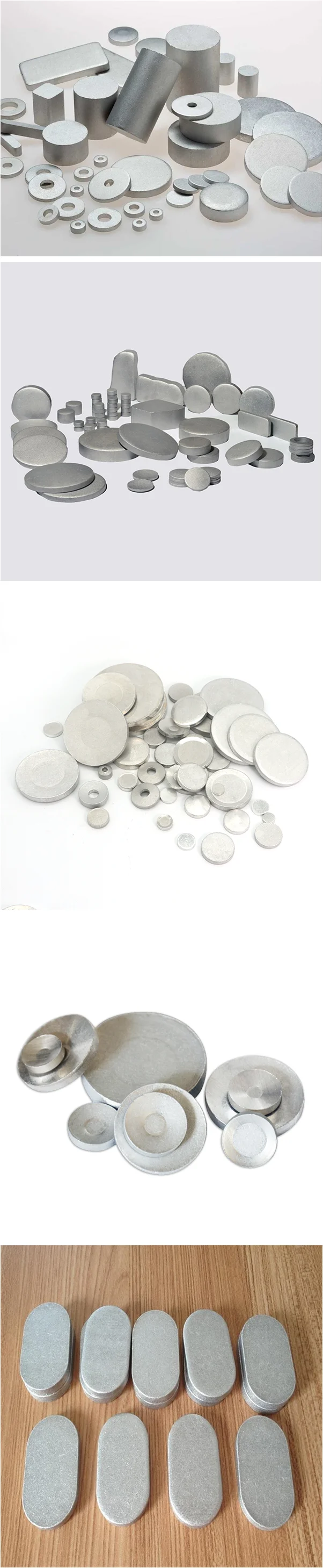 Alloy 1070 Aluminum Slug Impact Extrusion With 99.7% Purity - Buy ...