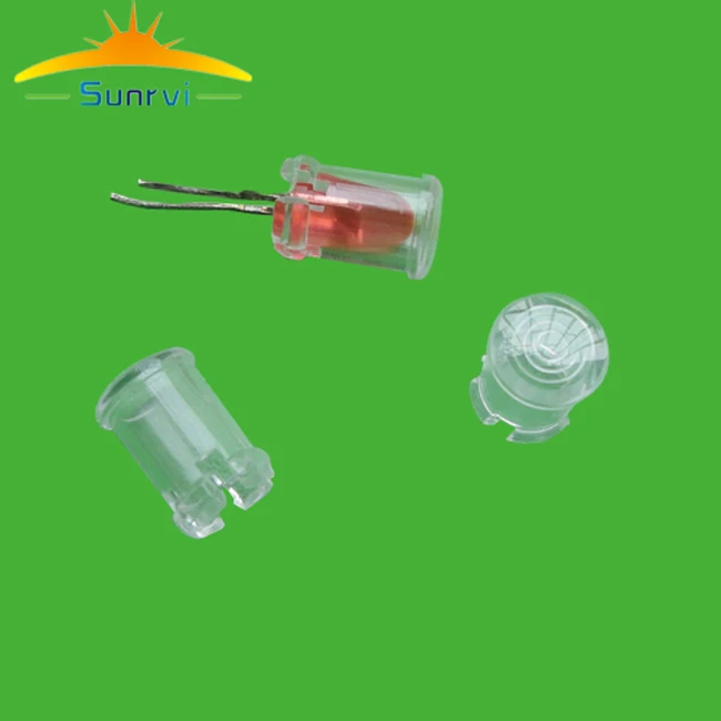 Wholesale 5mm Plastic Universal Standard Clear Pc Led Lens Hat With ...