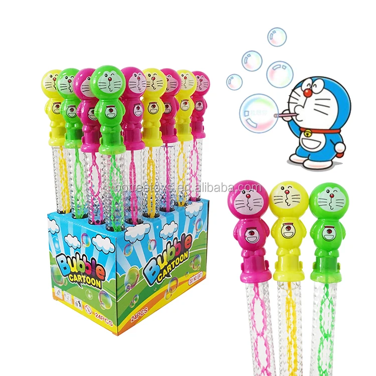 Multi Design Cartoon Bubble Water Bubble Wand Outdoor Toy
