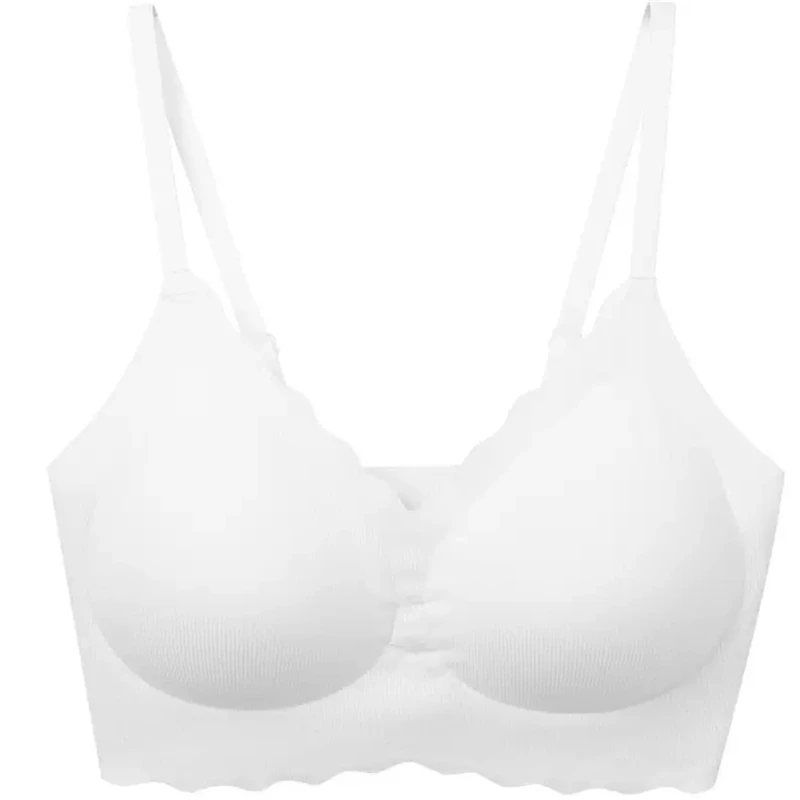 No Steel Ring Small Chest Gathered Underwear No Steel Ring Small Chest ...