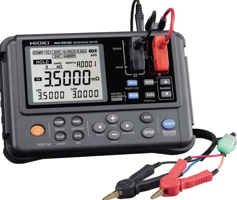 HIOKI Resistance Gauge RM3548-50 High-precision Portable Resistance ...