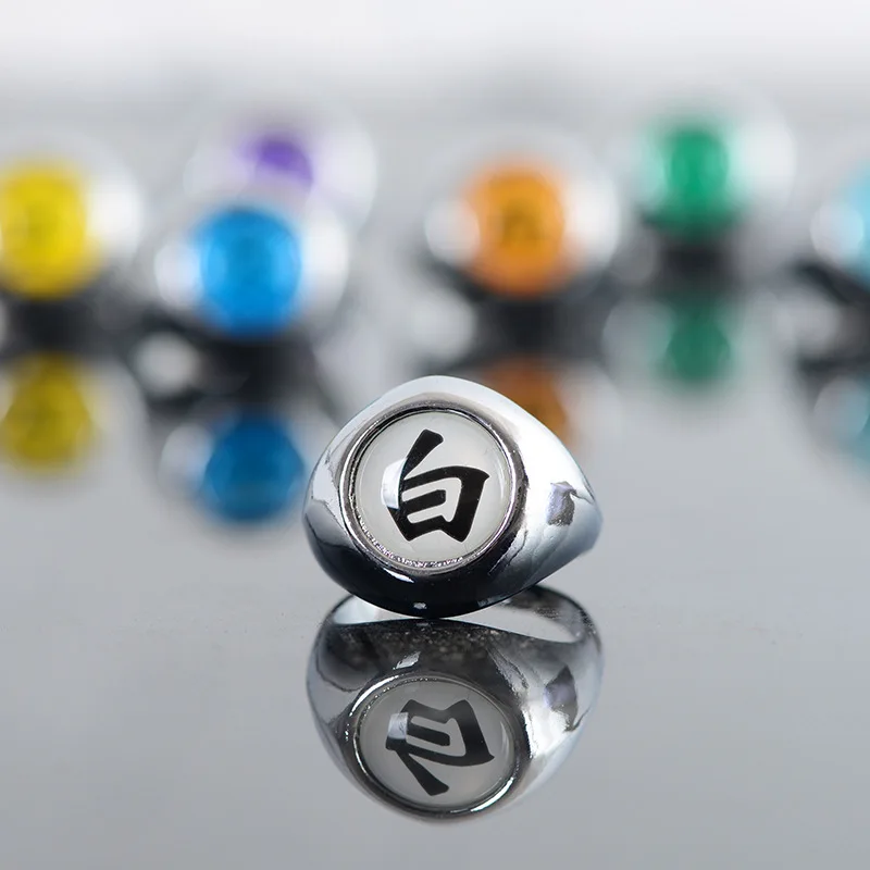 Anime Akatsuki Character's Rings 10pcs/set Package For Cosplay ...