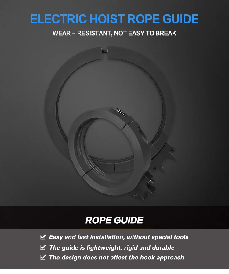 Trolley Steel Wire Crane Rope Guide for Sale - Durable & Versatile