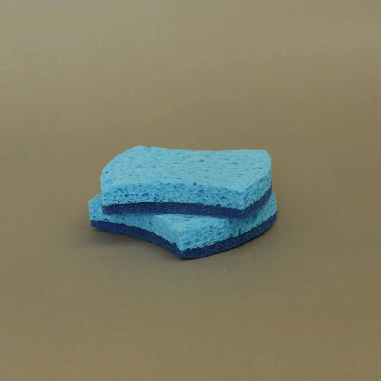 Blue Cellulose Sponge Compound Scouring Pads Scrubber Dish Cleaning ...
