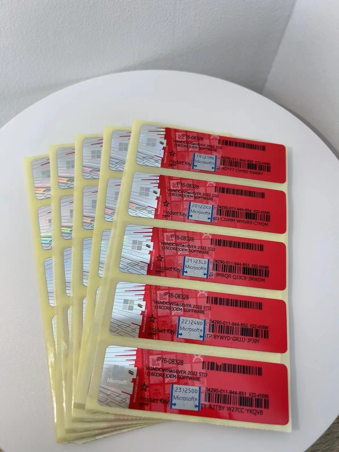 Windows Server 2022 Standard Oem Full Sticker English Version Windows ...