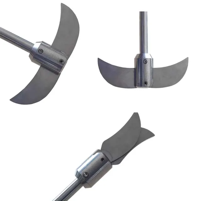 304 Stainless Steel Crescent Stirring Paddle Mixer For Lab Research - Oem