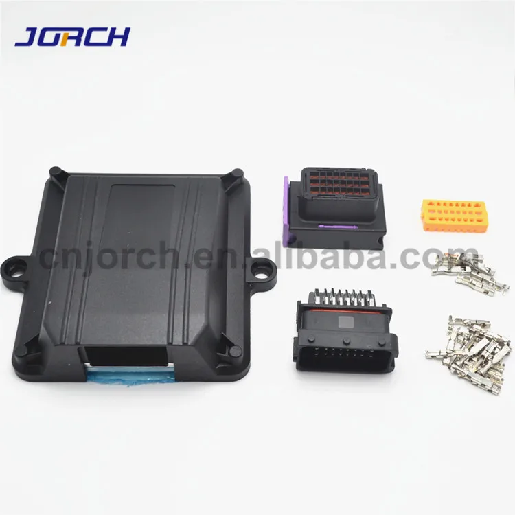 24 Pin Waterproof Automotive Connector ECU Box – Sealed PBT/PA66 ...