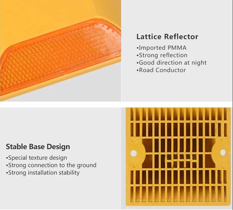 3m Reflective Plastic Cat Eyes Road Reflectors - Safebuild