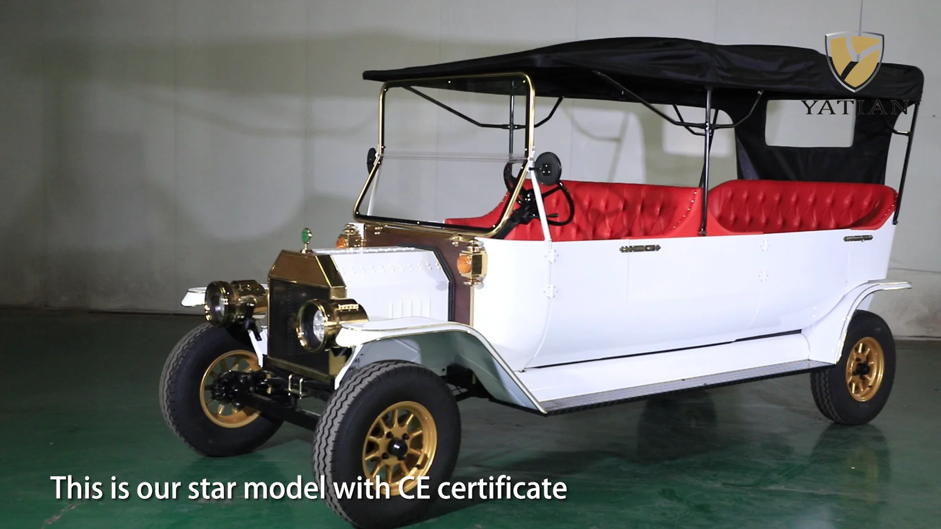 11 Passengers Electric Golf Cart Vintage Sightseeing Car On Sale - Buy Vintage Classic Cars For ...