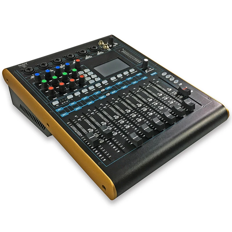 Biner MX12 Professional 12 Channel Audio Mixer for Djs