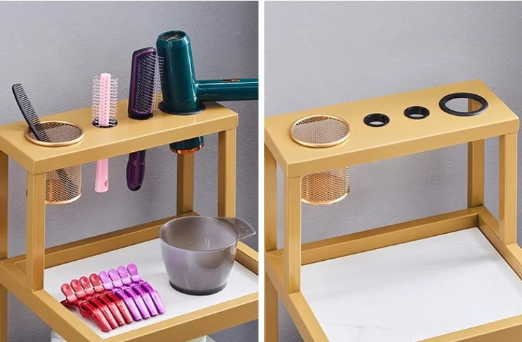 Salon Barber Shop Tool Trolley Multifunction Hairdresser Beauty Cart ...